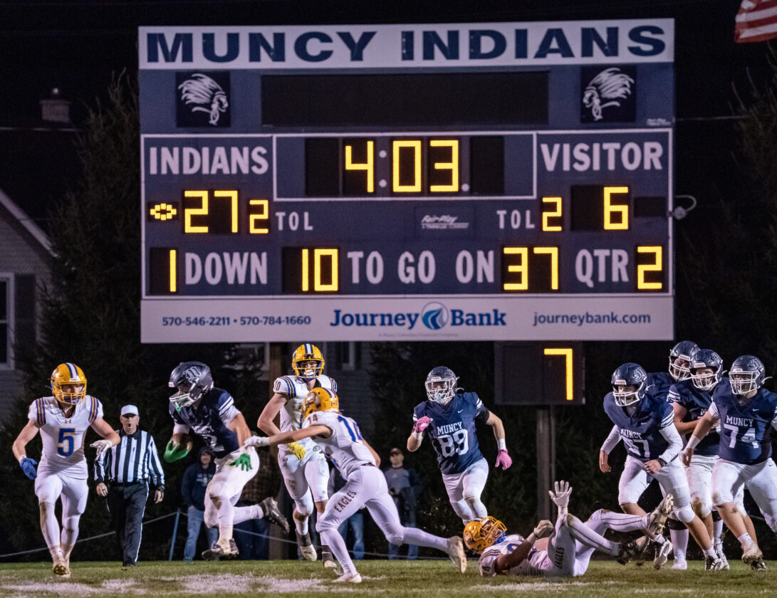 Muncy defeats Line Mountain in a rout to win the District 4 Class A ...